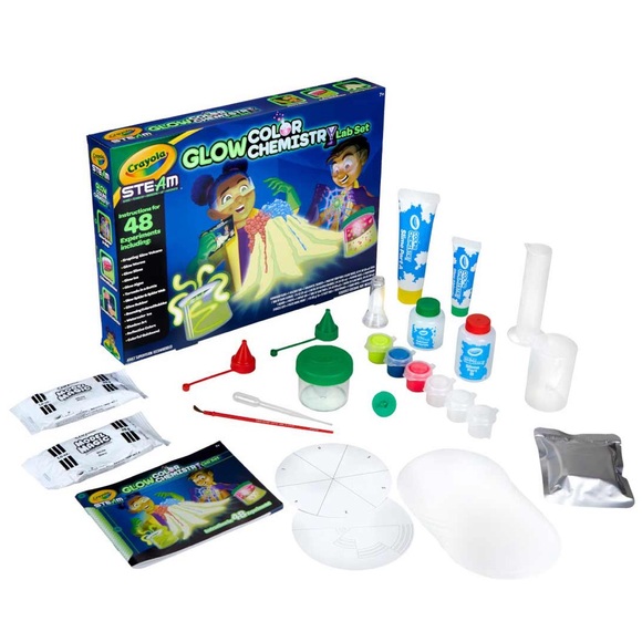 Crayola | Toys | New Crayola Steam Glow Color Chemistry Lab Set | Poshmark